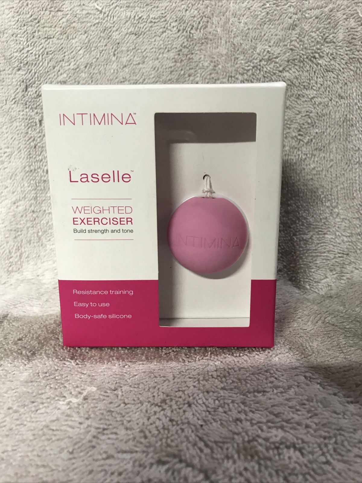 Intimina Laselle Weighted Kegel Exerciser Ball Light Resistance 28g for ...