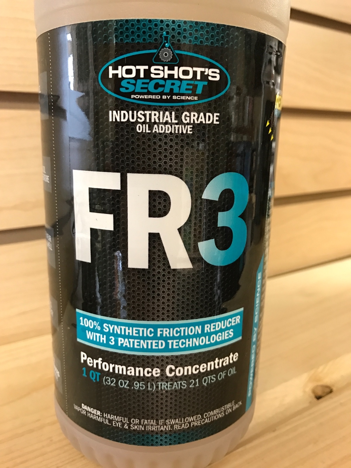 Hot Shot's Secret FR3 Friction Reducer, Gas & Diesel Oil Additive, 1 ...