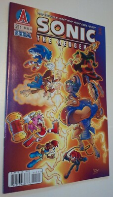 Sonic the Hedgehog 211 NM Archie Ian Flynn Steven Butler Nicole Sega ...