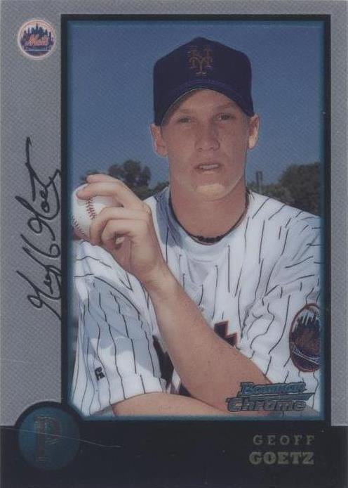 1998 Bowman Chrome - Geoff Goetz #122 for sale online | eBay