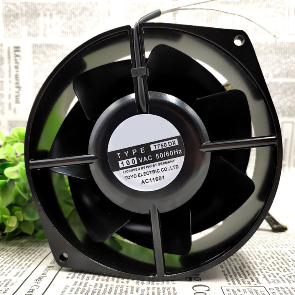 For Toyo Fan T750DX 172*150*55MM 100V 43/40W All-metal Cooling Fan 2 ...