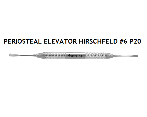 DENTAL INSTRUMENT ORAL SURGERY PERIOSTEAL ELEVATOR HIRSCHFELD #6 P20 ...