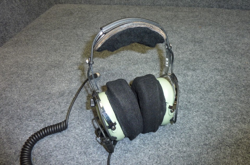 David Clark Model H10-76XL ENC Aviation Headsetise Cancelling Warranty ...