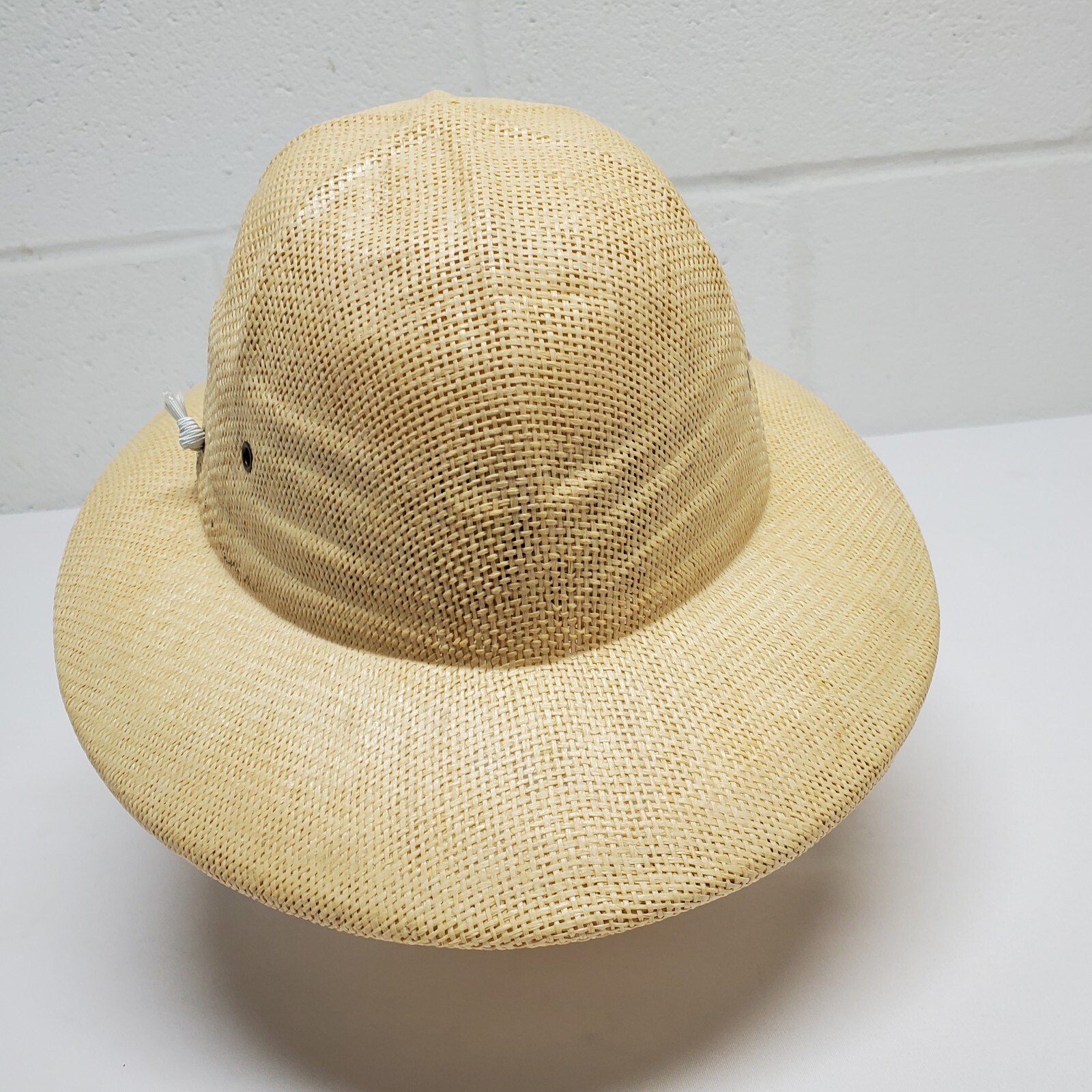 Jacobson Company Men's Straw Pith Helmet Safari Tan H… - Gem