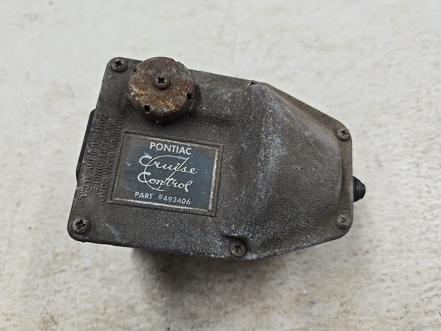 1967-1973 Pontiac Cruise Control Module 493406 Firebird GTO OEM | eBay