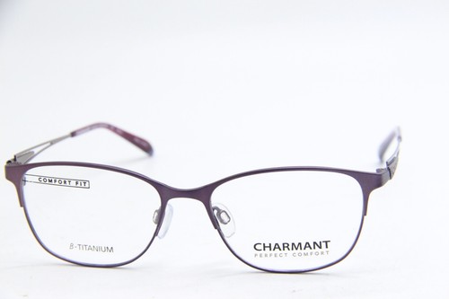 NEW CHARMANT CH 10626 VO VIOLET GUNMETAL AUTHENTIC FRAMES EYEGLASSES 52-16 | eBay