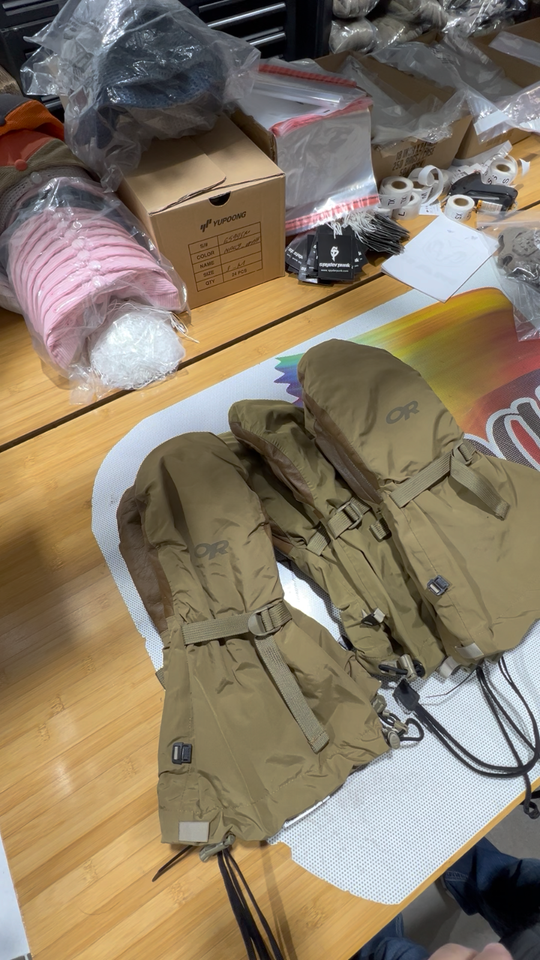 Outdoor Research Windproof/Waterproof Gore-Tex Winter Mitten Shells ...