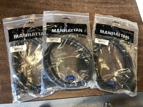 Lot of 3 - VGA cable, new in packaging. 6 ft. | eBay