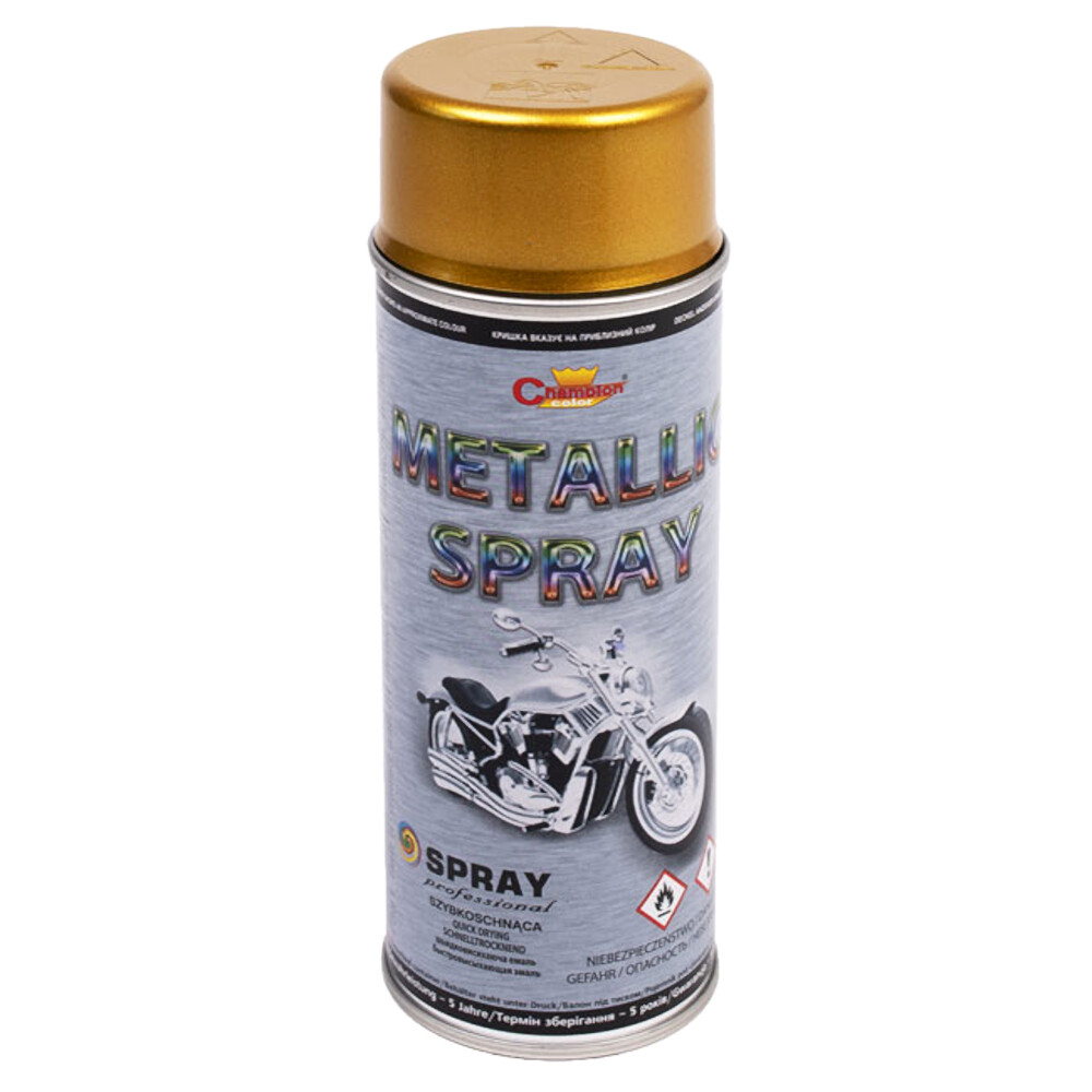 METALLIC GLITTER METALIZED SPRAY PAINT 400ML MOTORCYCLE SCOOTER BIKE 5 ...