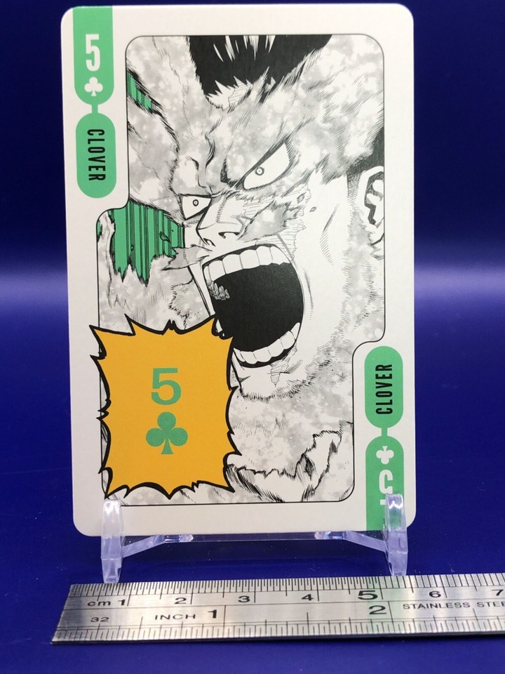 Enji Todoroki My Hero Academia Playing Cards Card Shueisha Club 5 | eBay