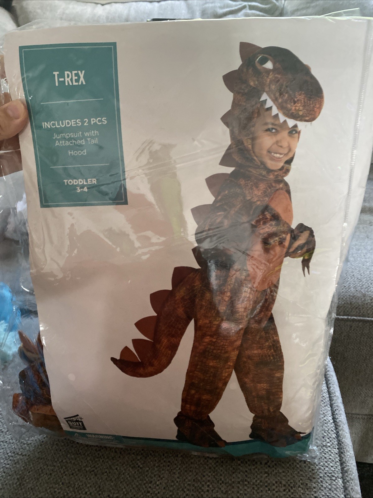 Tyrannosaurus Rex T-Rex Halloween Toddler Costume Siz… - Gem