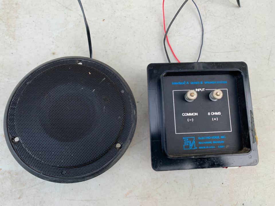 Electro Voice Interface A Series III Tweeter & Crossover Speaker ...