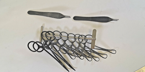 10 Piece V. Mueller Anodized Lazer Surgical Instrument Set | eBay