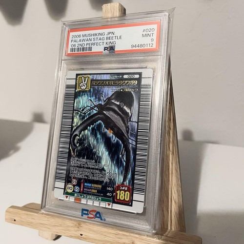 Mushiking Palawan Floating Stag Beetle PSA9 2006 Second | eBay Australia