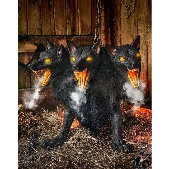 Spirit Halloween Animatronic Prop Cerberus Dog. Extremely Rare. | eBay