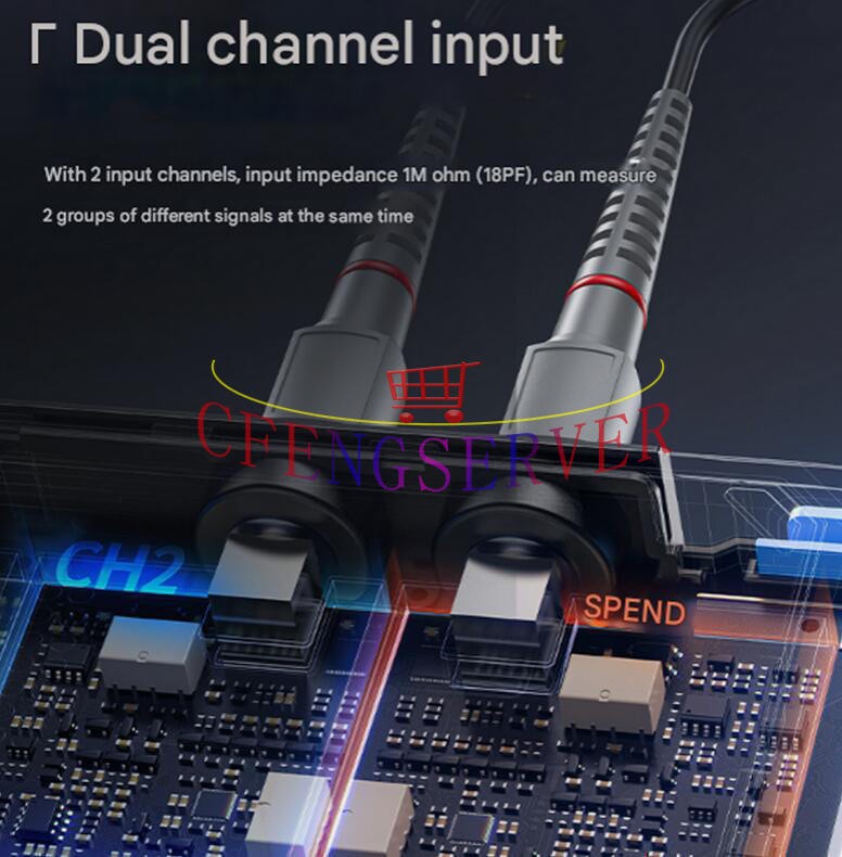 DPOS350P FNIRSI Oscilloscope Signal Generator Spectrum Analyzer ...