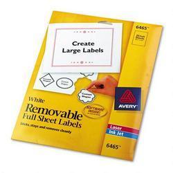 Avery Dennison Ave-6465 Removable Label - 8.5" Width X 11" Length for ...
