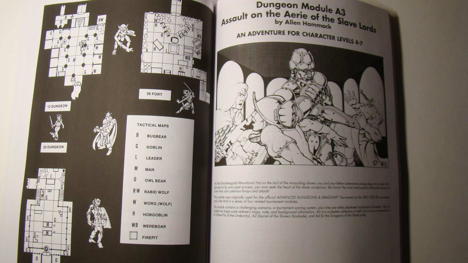 SUPER MODULE A0-4 - AGAINST THE SLAVE LORDS *NM/MINT 9.8 NEW* DUNGEONS ...