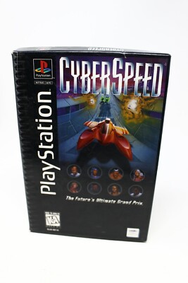 Cyberspeed PS1 Playstation One - Mindscape Racing Game Long Box - See ...