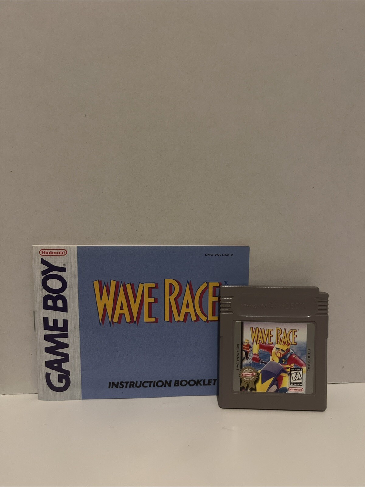 Wave Race - Game Boy, Nintendo 1992 Cartridge and Instructions Only ...
