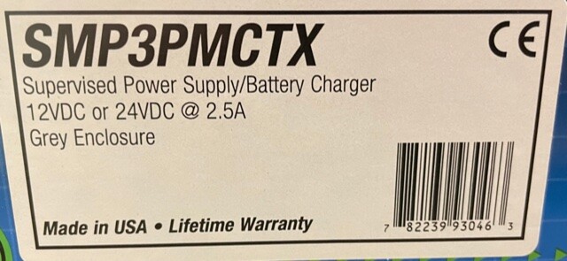 Altronix SMP3PMCTX Supervised Power Supply/batterycharger Grey ...