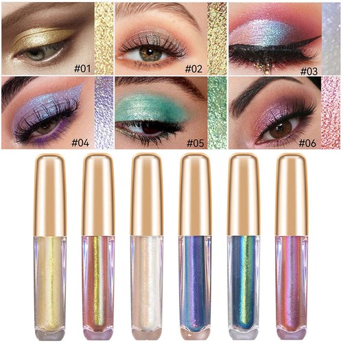 6 Colors Chameleons Liquid Eyeshadow Color Eye Makeup Face Gel Eyeliner ...