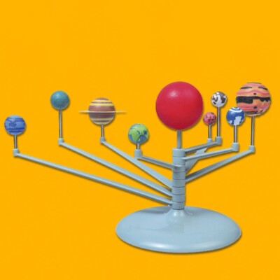 1 Set Nine Planets Model Science Diy Assembly Parent-Child Interactive ...