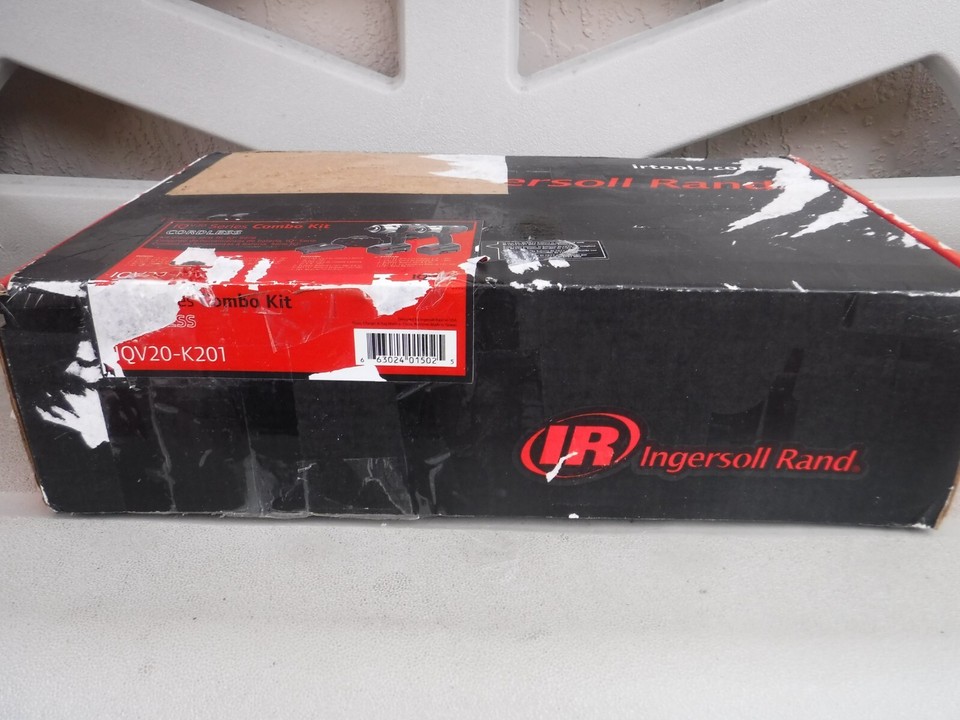 Ingersoll Rand IQV20-K201 Series Combo Kit Cordless Impact Wrench | 20V ...