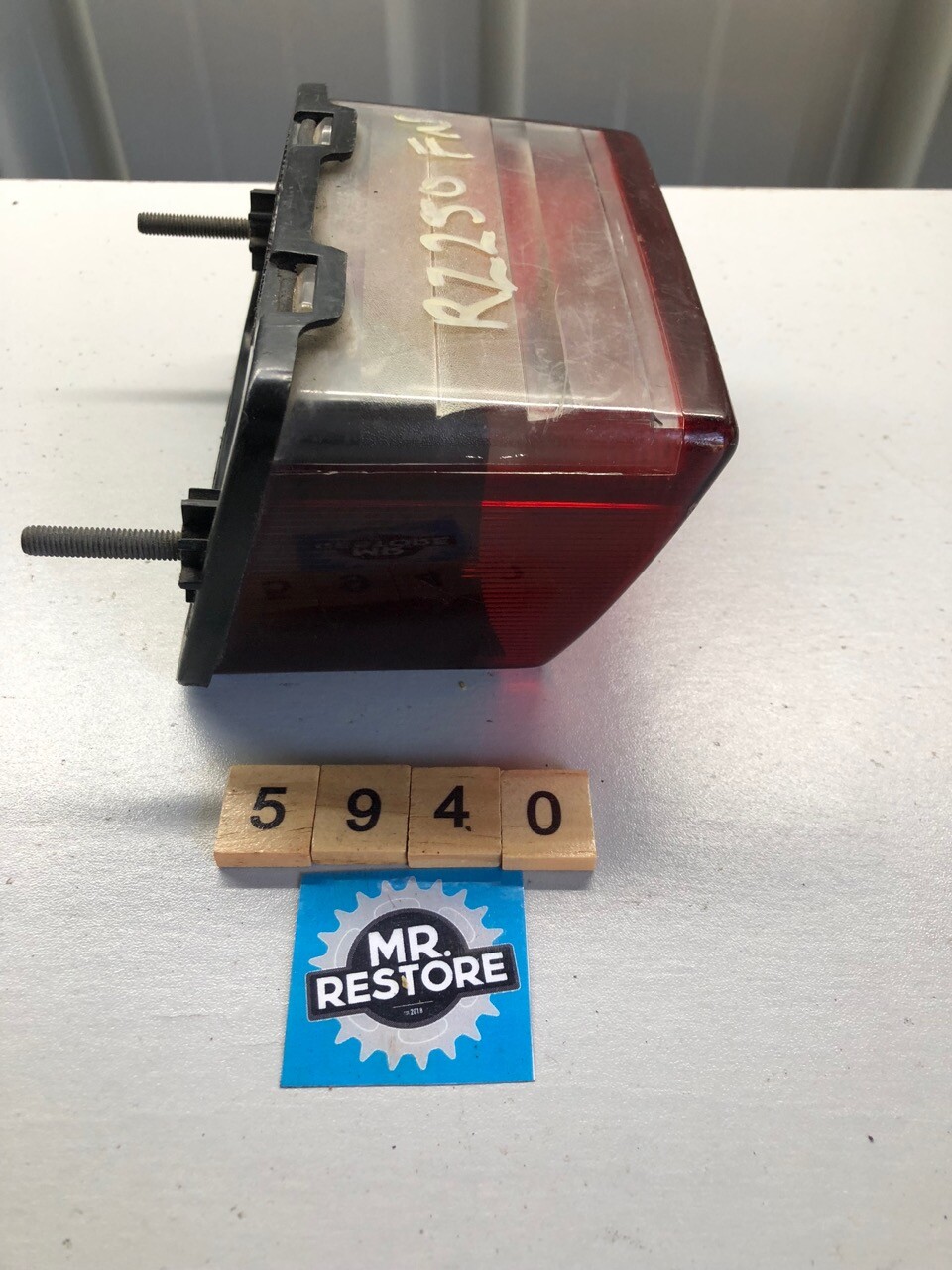 Yamaha RZ250 RZ350 FN Rear Tail Light assy with Original OEM Stanley ...