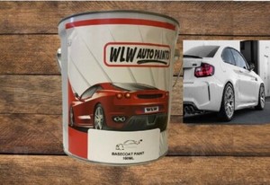 BMW ALPINE WHITE 300 SOLVENT BASECOAT CAR PAINT MIX SPRAY GUN READY | eBay