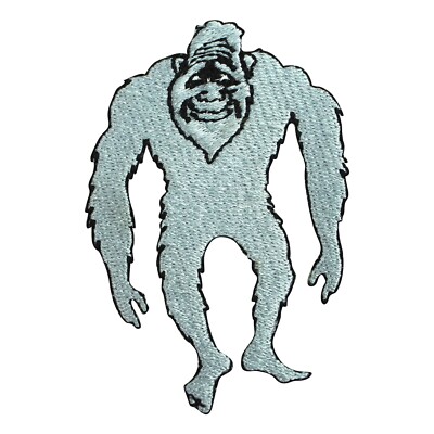 Big Foot patch, Monster patch, Halloween patch, Iron on Sew on Patch 9x5cm | eBay
