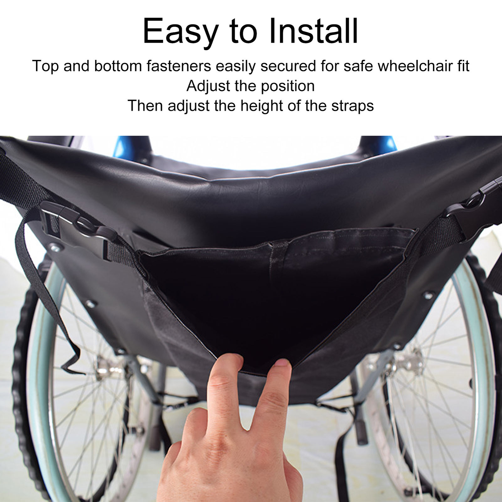 Wheelchair Oxygen Tank Holder Adjustable Universal Wearable Oxygen ...