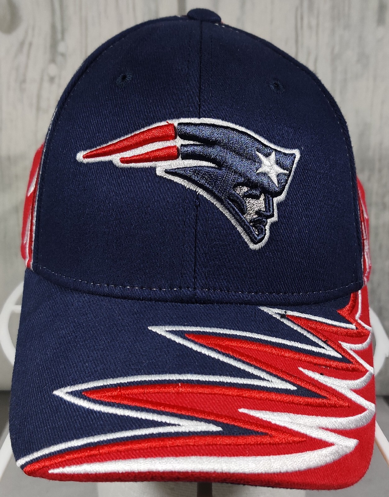 Reebok Patriots NFL Hat Ball Cap Embroidered Fit Max 70 Size S/M | eBay