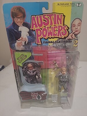 Mezco Austin Powers Series 2 Moon Mission Mini Me Action Figure ...