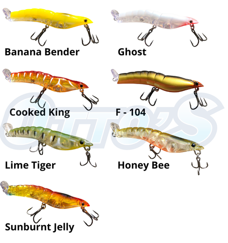 MMD Splash Prawn 120mm Surface Fishing Lure @ Otto's TW | eBay