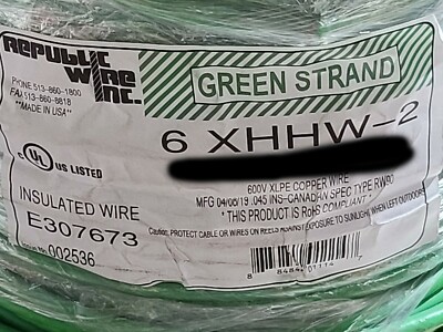 Cable - 4 Awg Copper Wire