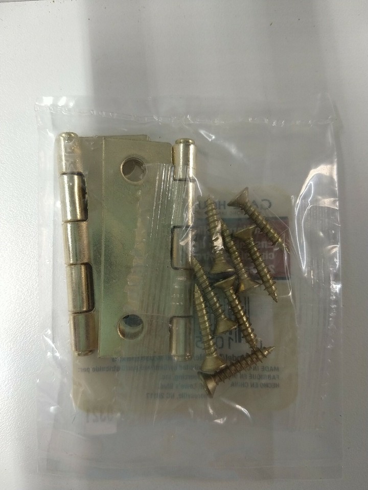 Gate House 2 inch Hinge Polished Brass 2pk , 0308965 | eBay