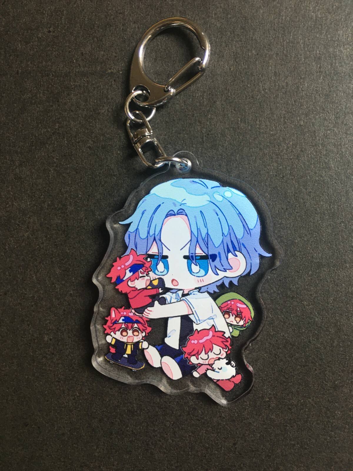 SK8 the Infinity Hasegawa Langa Kyan Reki Baby Acrylic Keychain Keyring ...