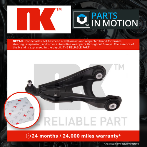 Wishbone / Suspension Arm fits RENAULT CLIO Mk2 1.9D Front Lower, Left ...