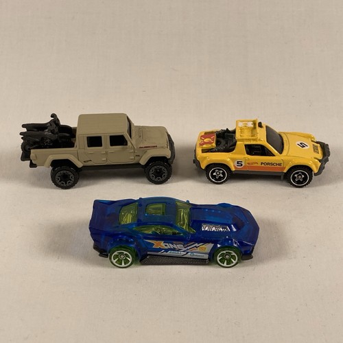 Hot Wheels Lot of 3 Cars, Porsche 914 Safari, Jeep Gladiator 2019 ...