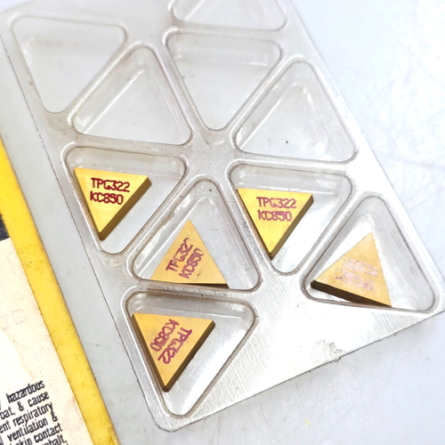 Kennametal TPG 322 KC850 (TPGN 160308) Carbide Turning Inserts (Box of 5) | eBay