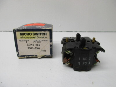 MICRO SWITCH PTCC 2NC-2NO NSMP | eBay