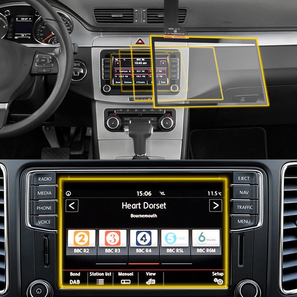 6.5'' TOUCH screen DIGITIZER FOR VW MIB STD2 CAR RADIO MULTIMEDIA NAVI 5C0035680 | eBay