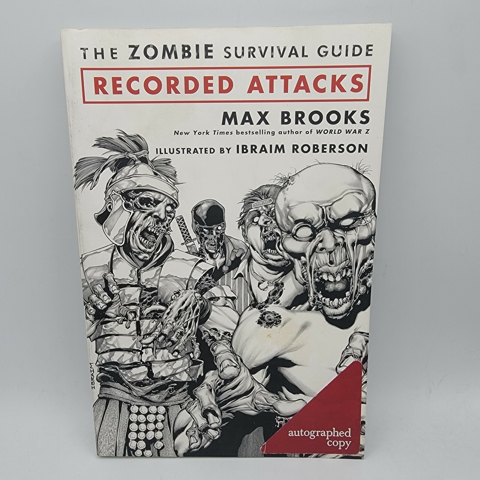 Zombie Survival Guide : Recorded Attacks ~ SIGNED by Max Brooks | eBay