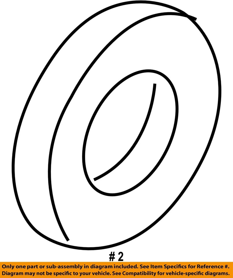 GM OEM 04-15 Aveo Front Suspension Brake Components-Axle Nut Washer ...