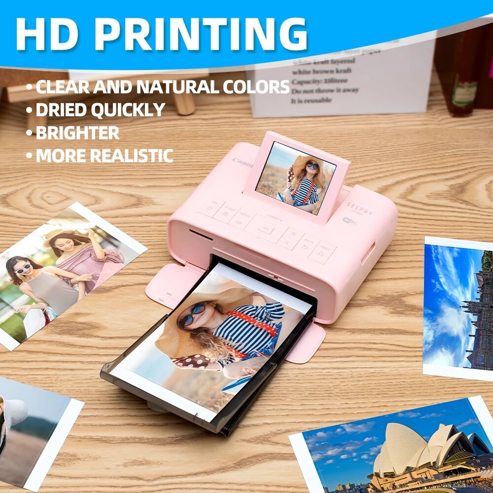 3X Canon KP-108IN Selphy 4x6 Color Ink Paper Set 324 Sheets W/ 9 Toners ...