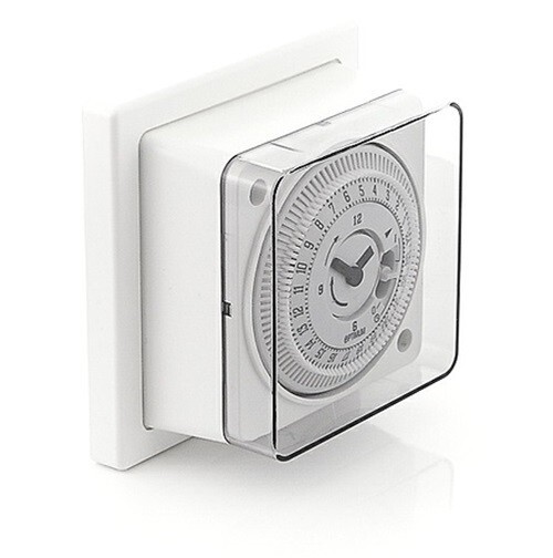 Mechanical Timer Clock 24 hour Timeswitch Lighting Immersion Heating ...