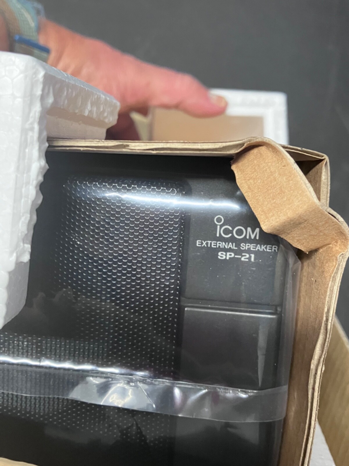 Icom Sp-21 Ham Radio External Desk Speaker - SP21 for sale online | eBay