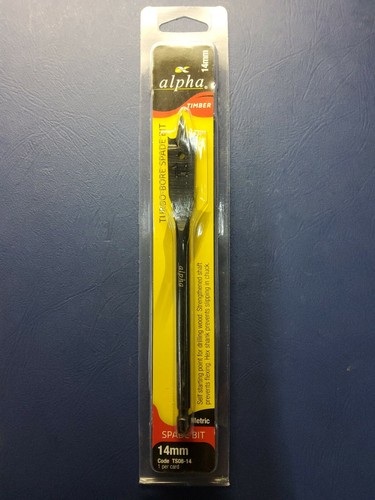 Alpha Turbo-Bore Spade Bit 14mm TS08-14 | eBay Australia