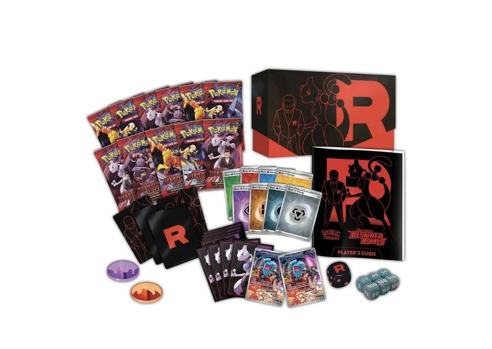 POKEMON DESTINED RIVALS POKEMON CENTER EDITION ETB - IN HAND ZERO RIPS ...